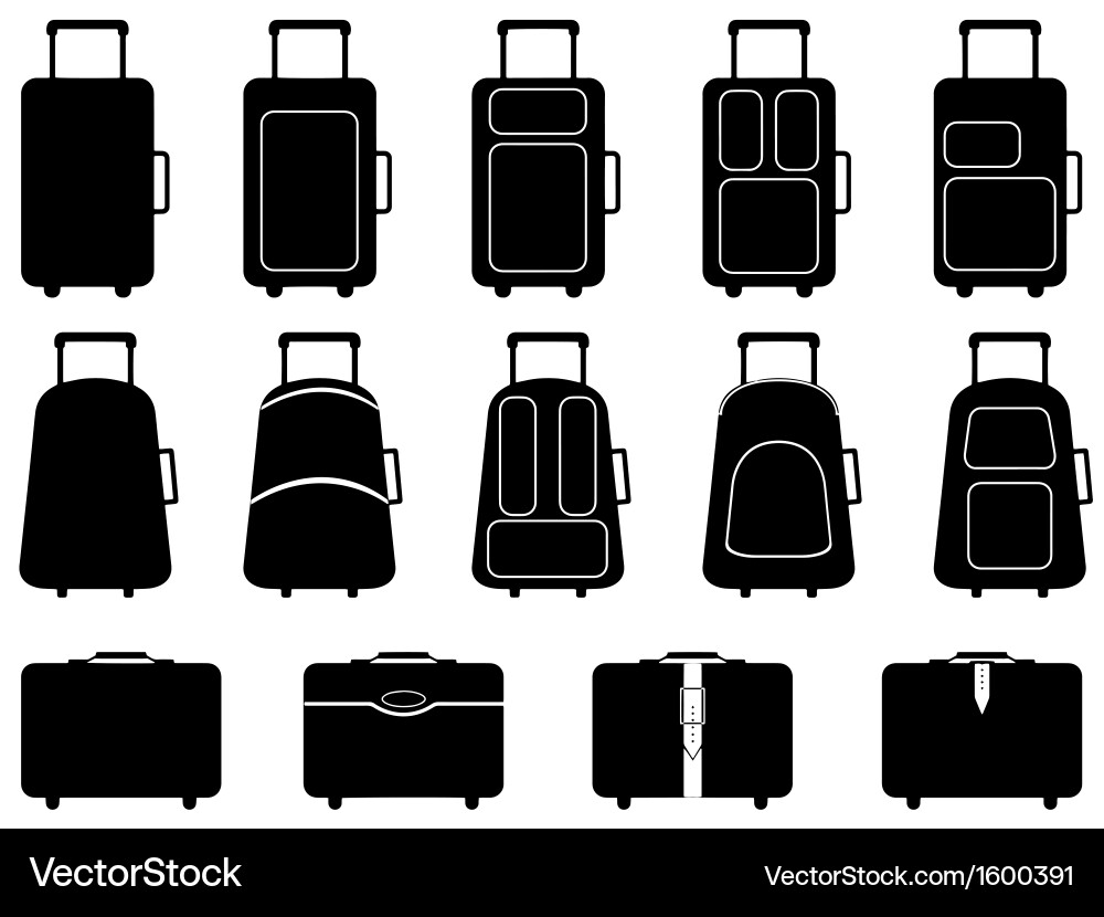 Luggage Royalty Free Vector Image - VectorStock