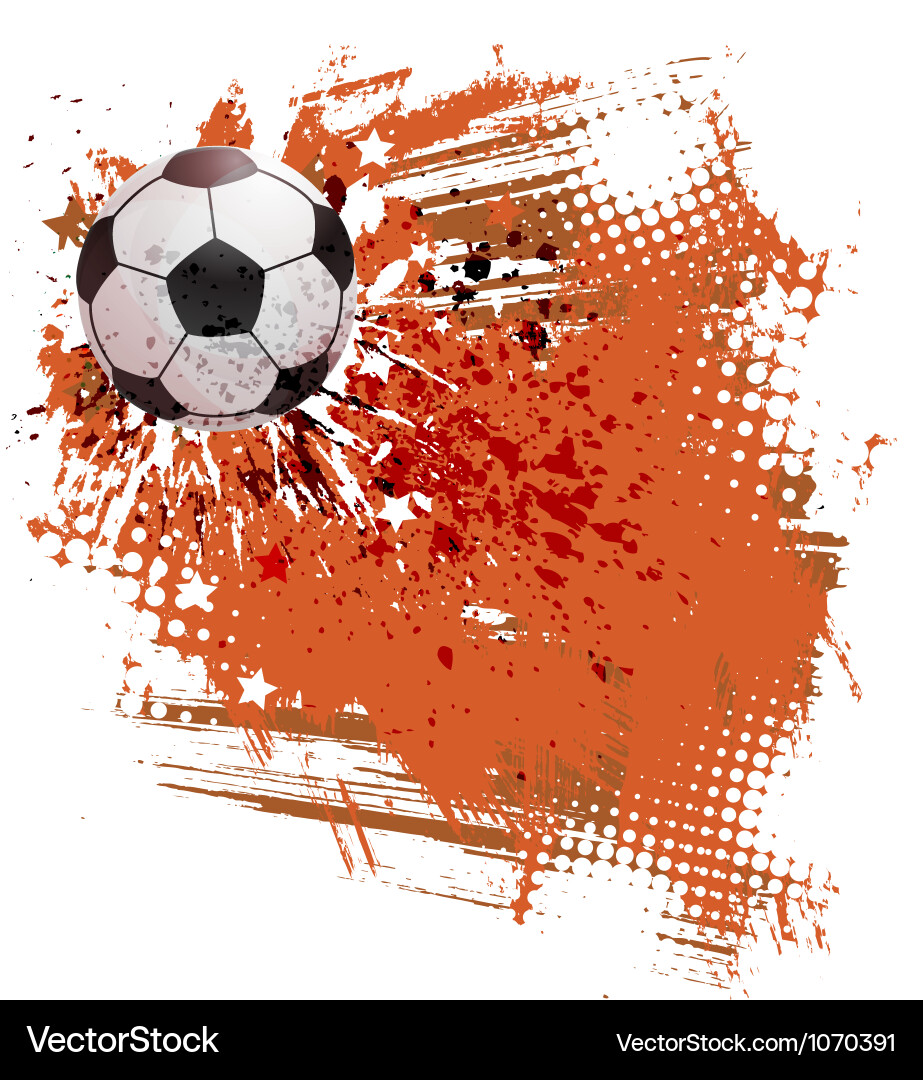 Soccer Field Background Royalty Free Vector Image