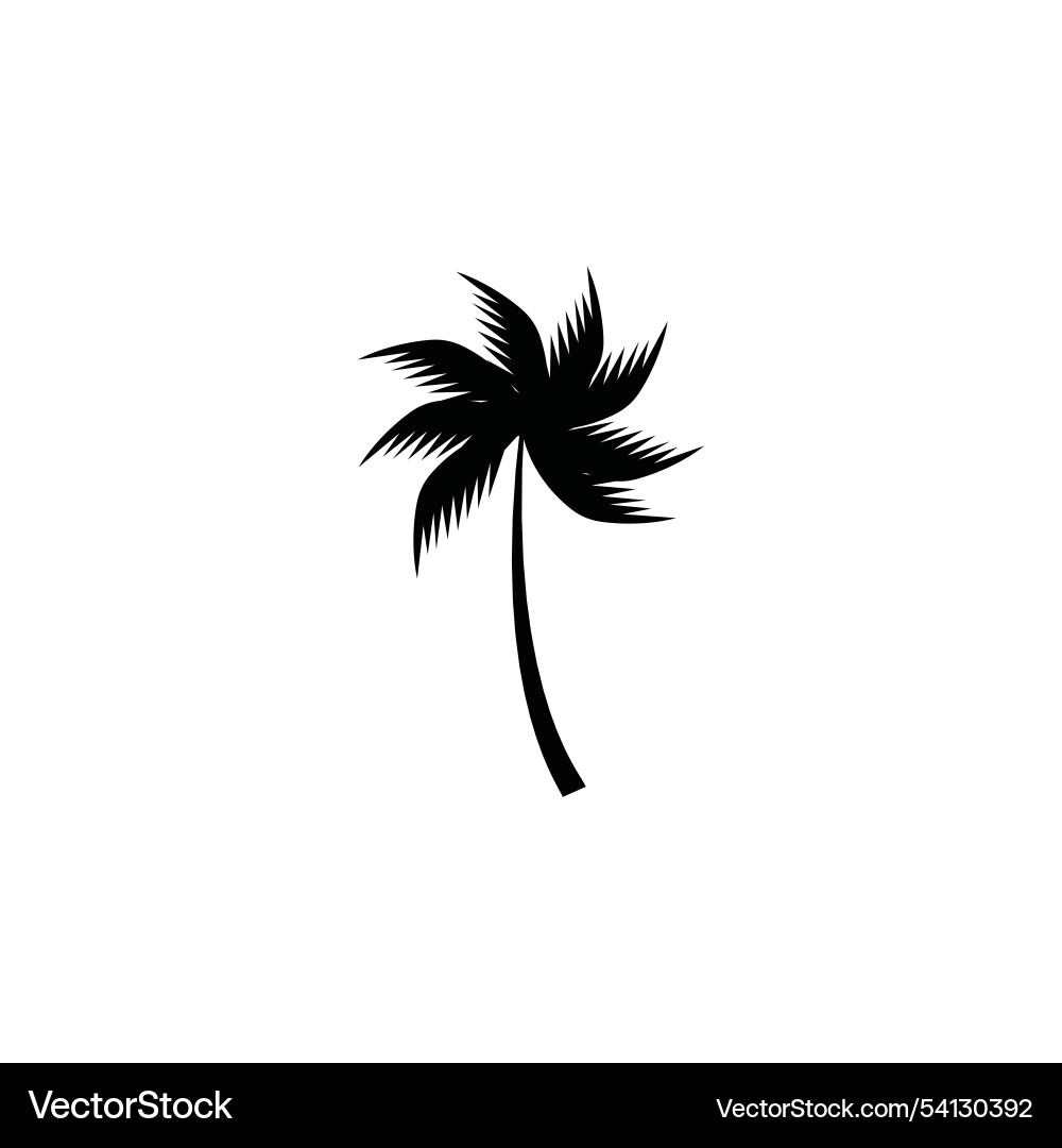Coconut tree icon Royalty Free Vector Image - VectorStock