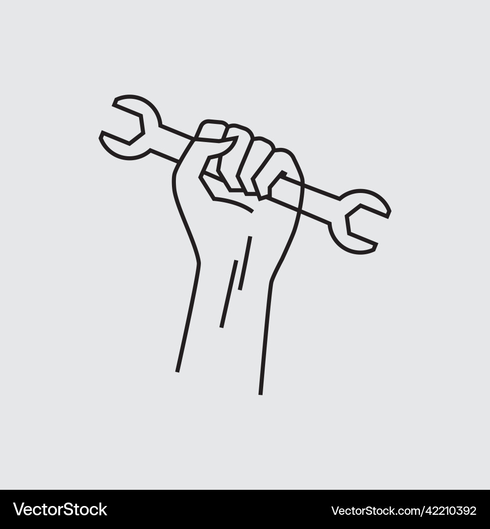 Happy labour day symbol Royalty Free Vector Image