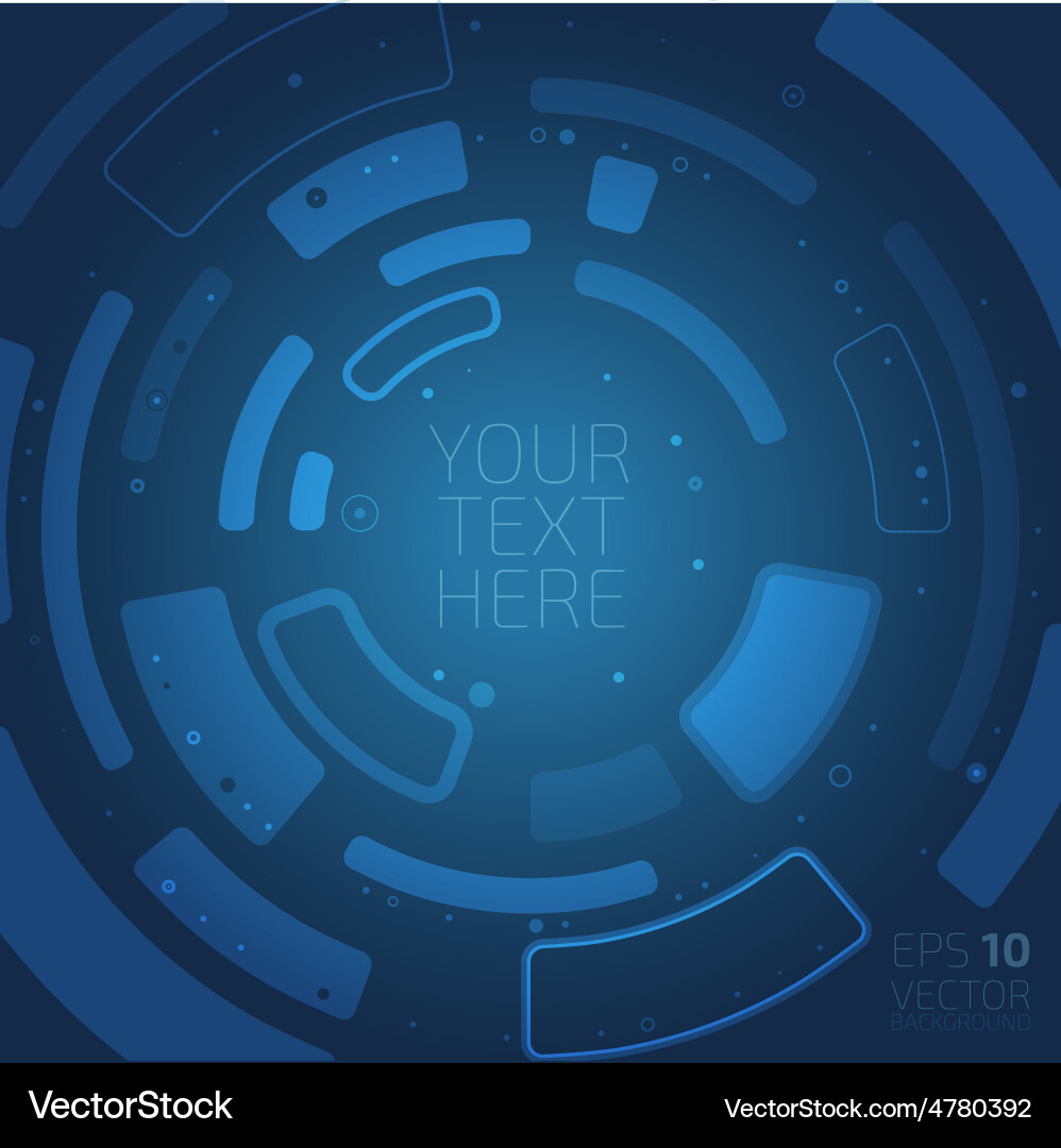 Techno background Royalty Free Vector Image - VectorStock