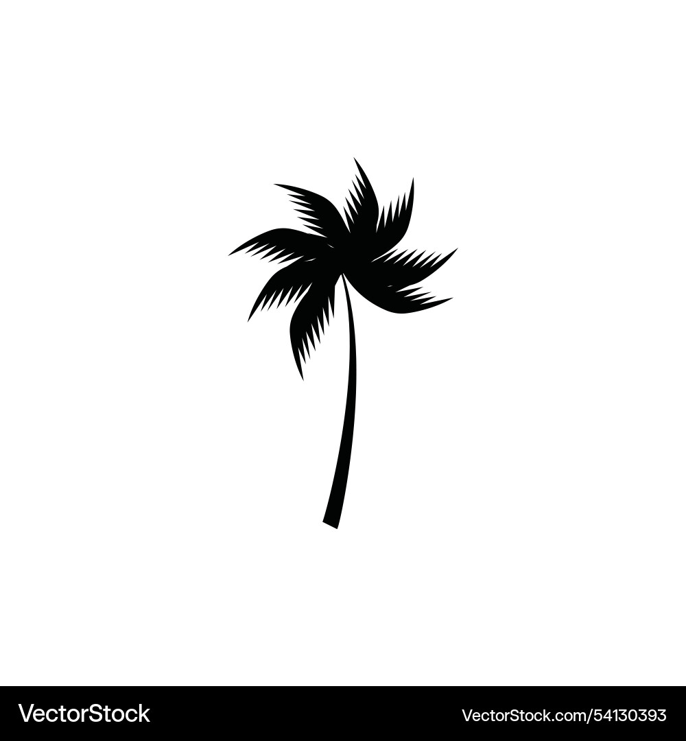 Coconut tree icon Royalty Free Vector Image - VectorStock
