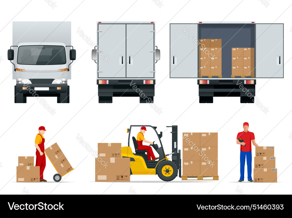 Cargo Handling Vector Images (over 9,200)