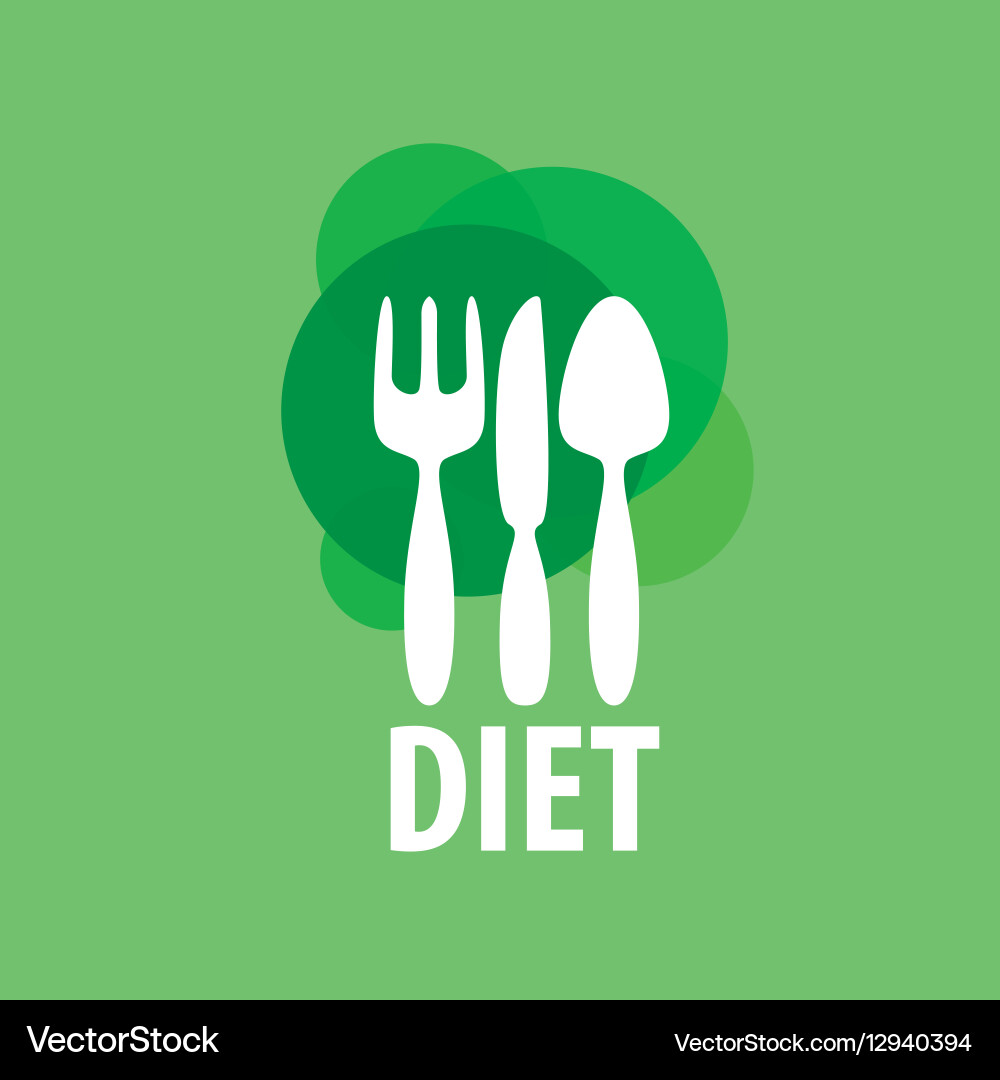Logo for diet Royalty Free Vector Image - VectorStock