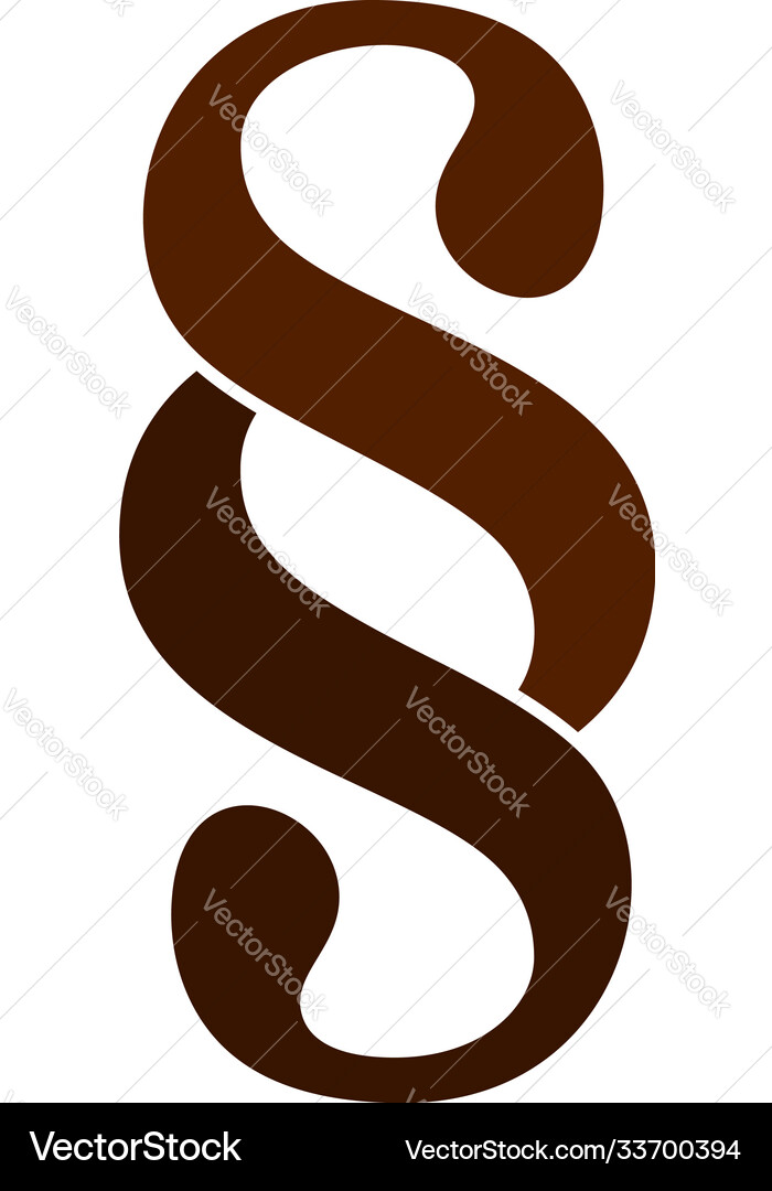 Paragraph symbol icon Royalty Free Vector Image