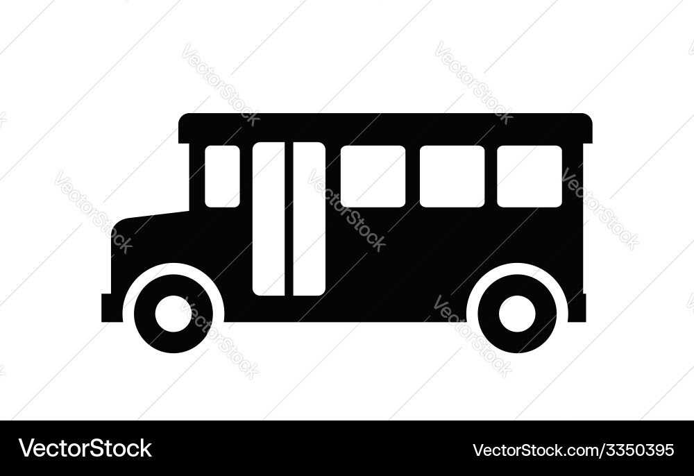 Bus icon Royalty Free Vector Image - VectorStock