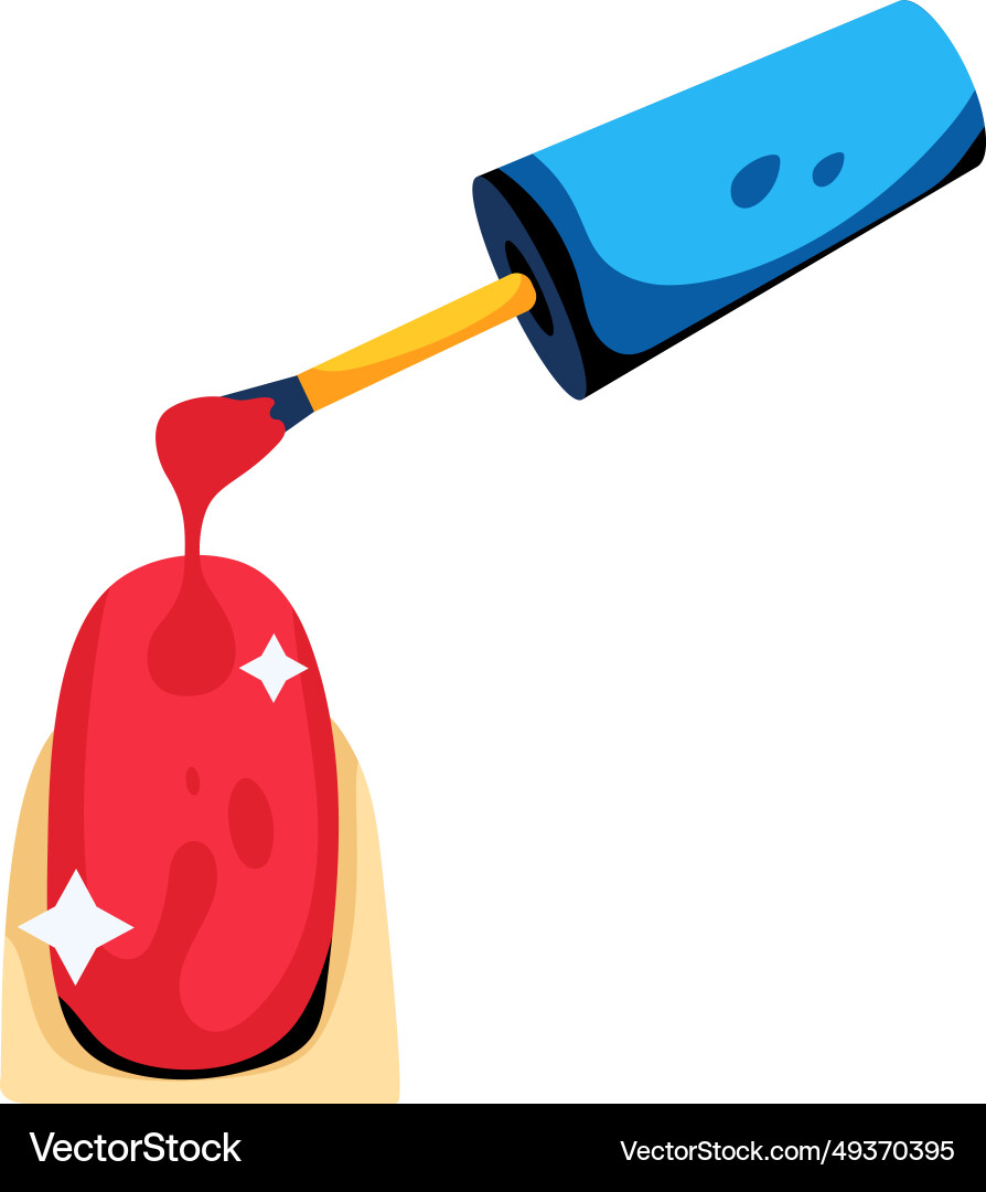 Nail polish Royalty Free Vector Image - VectorStock