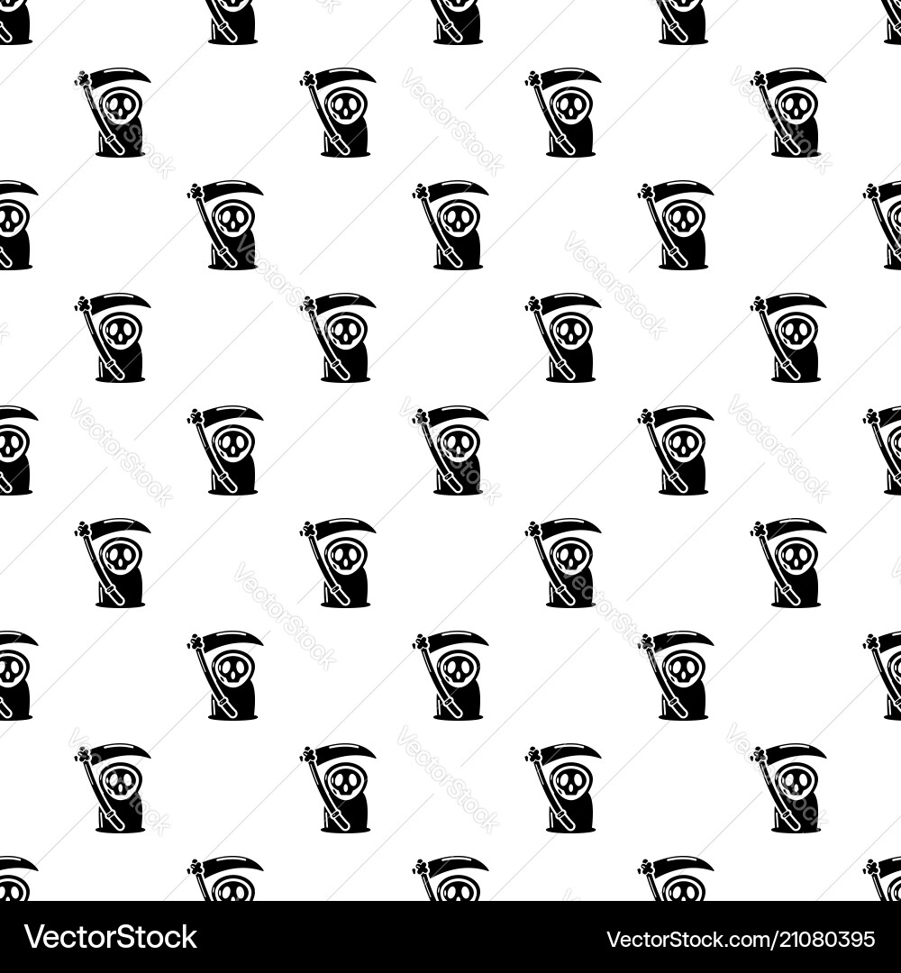 Simple Grim Reaper Icon Royalty Free Vector Image