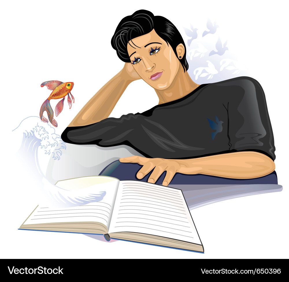 Dreamer Royalty Free Vector Image - VectorStock