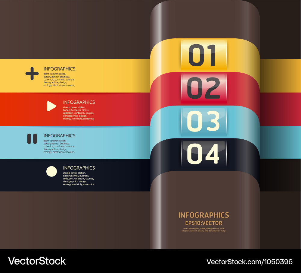 Modern design template Royalty Free Vector Image