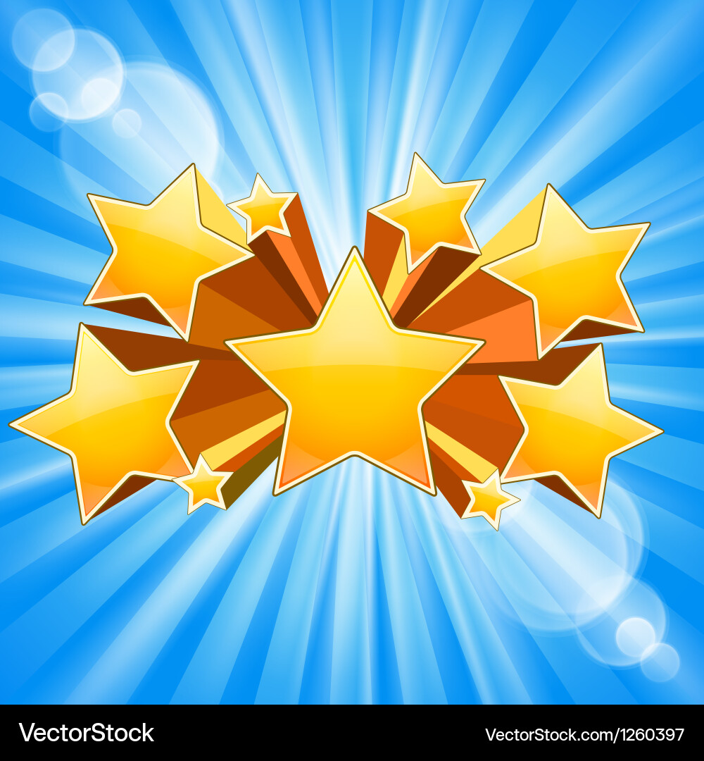 Star burst background Royalty Free Vector Image