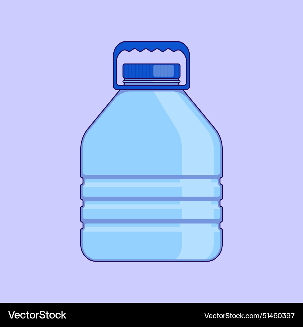 Water gallon icon bottle Royalty Free Vector Image