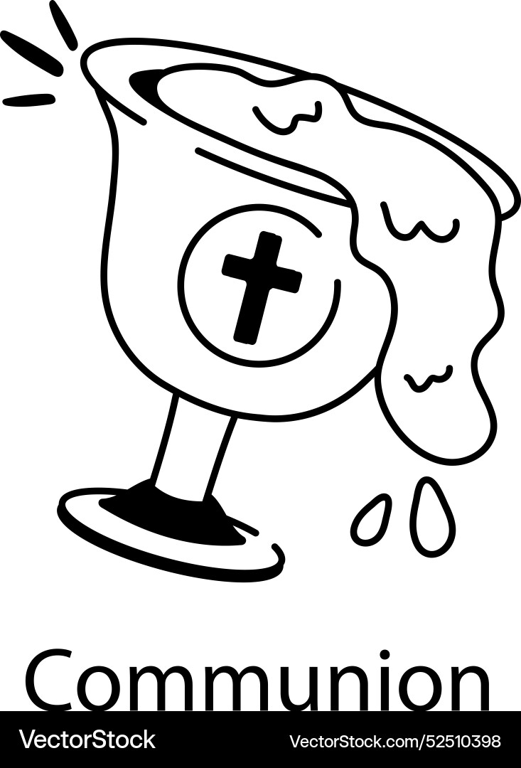 Communion Royalty Free Vector Image - VectorStock