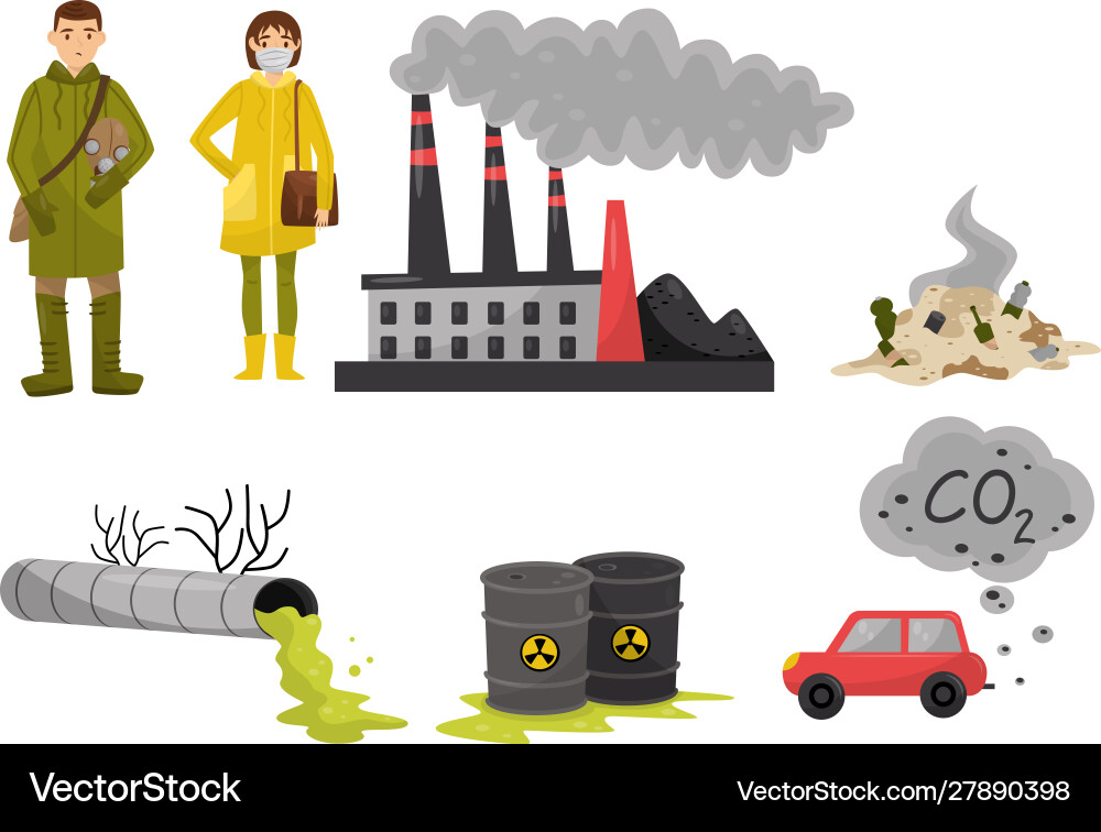 Polluted Environment Clipart