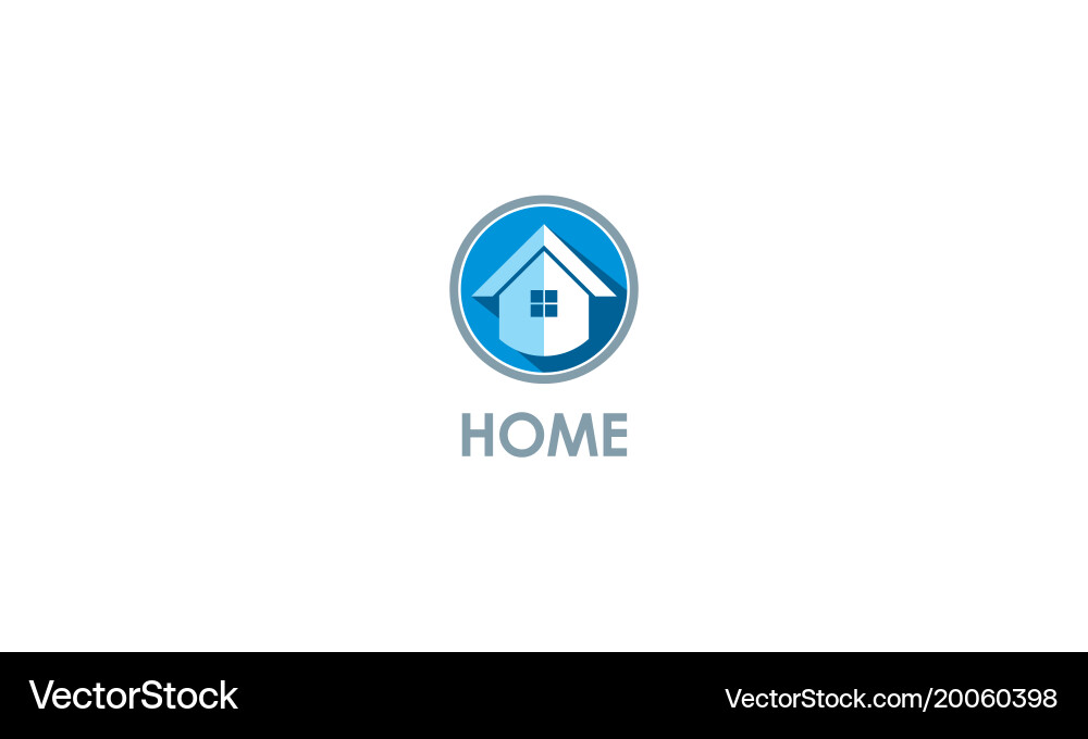 Home icon logo Royalty Free Vector Image - VectorStock