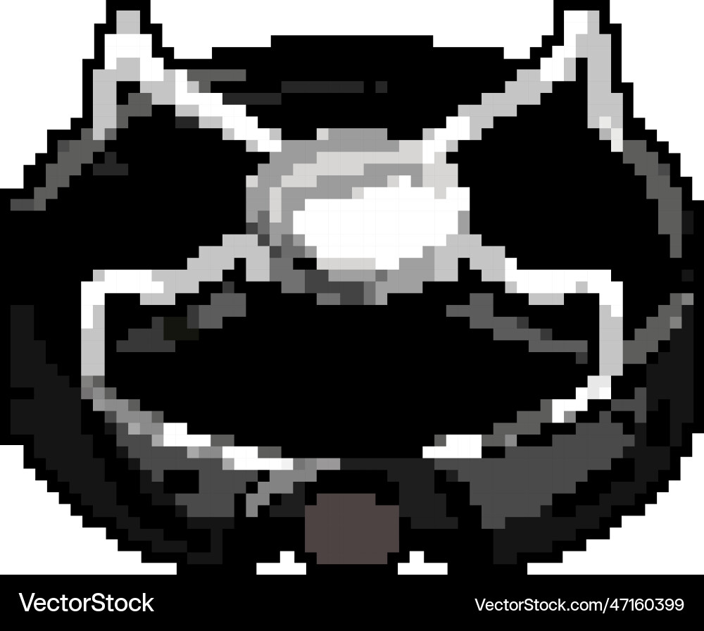 Burner stove camp game pixel art Royalty Free Vector Image