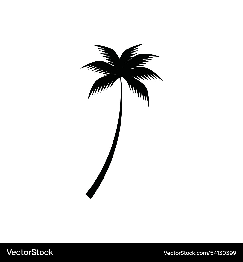 Coconut tree icon Royalty Free Vector Image - VectorStock