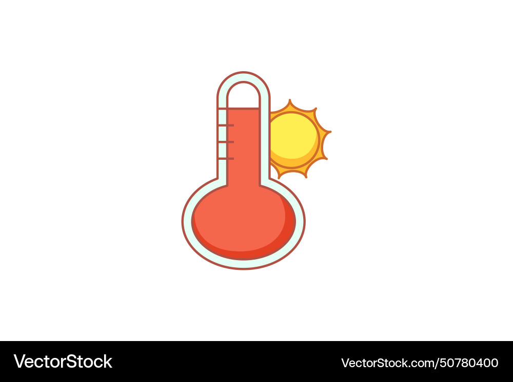 Weather sticker Royalty Free Vector Image - VectorStock