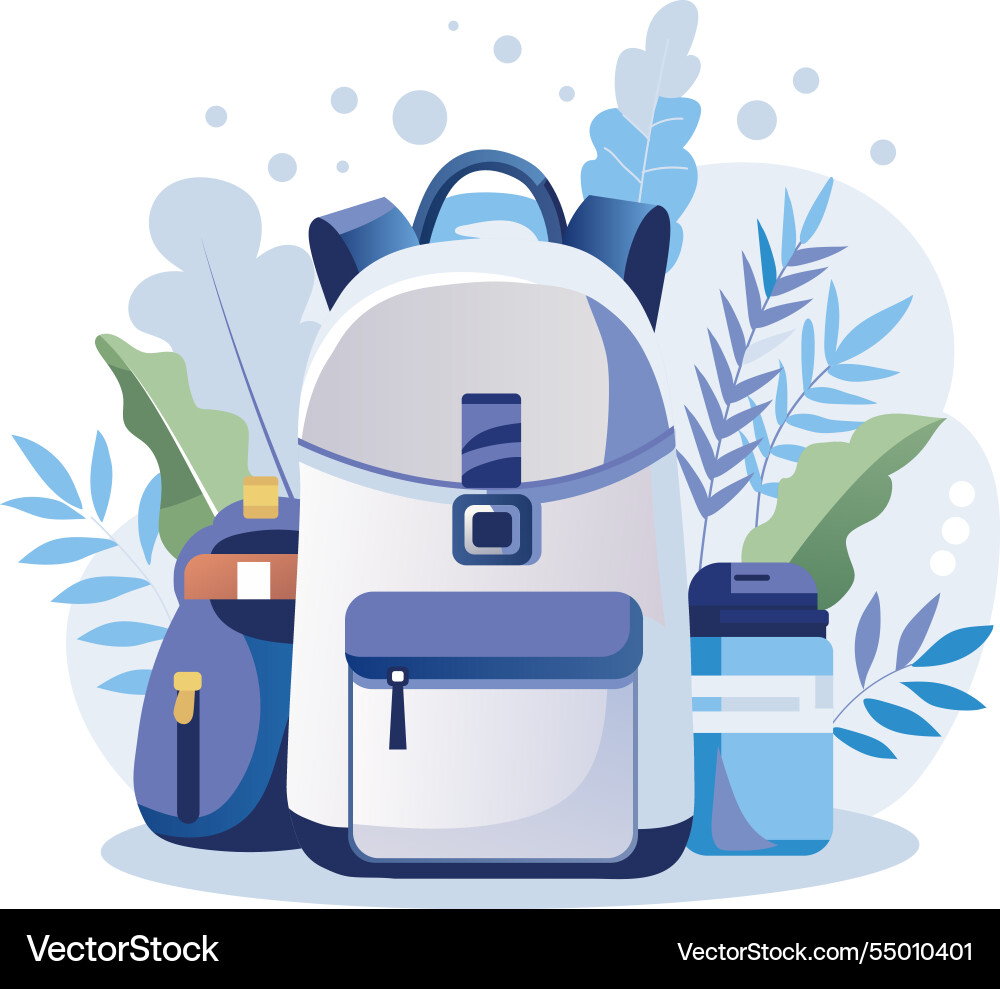 Backpack Royalty Free Vector Image - VectorStock