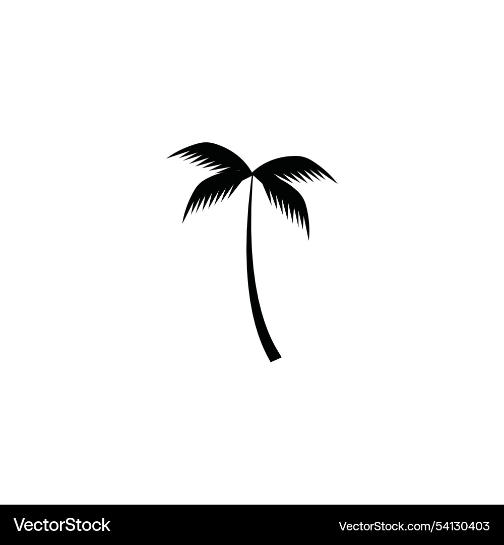 Coconut tree icon Royalty Free Vector Image - VectorStock