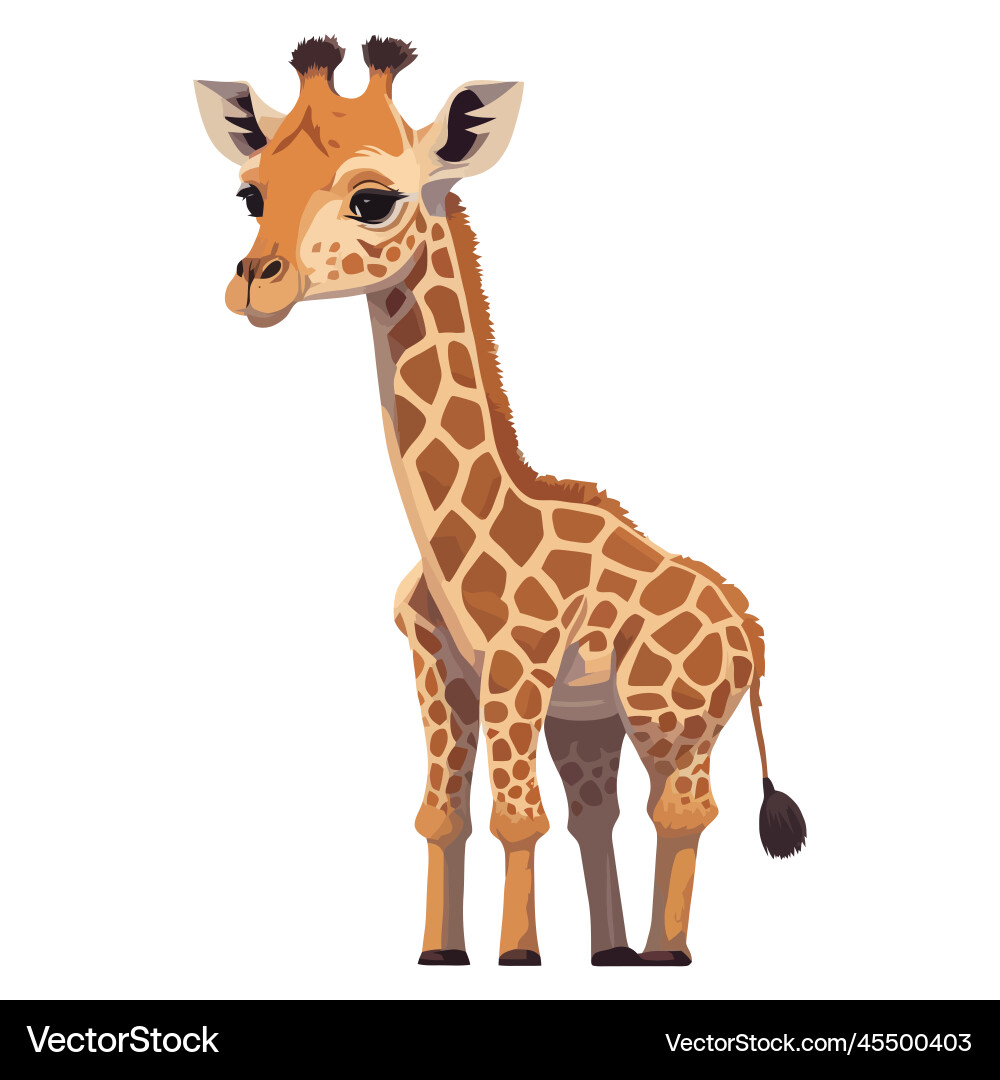 Baby Giraff Vektor