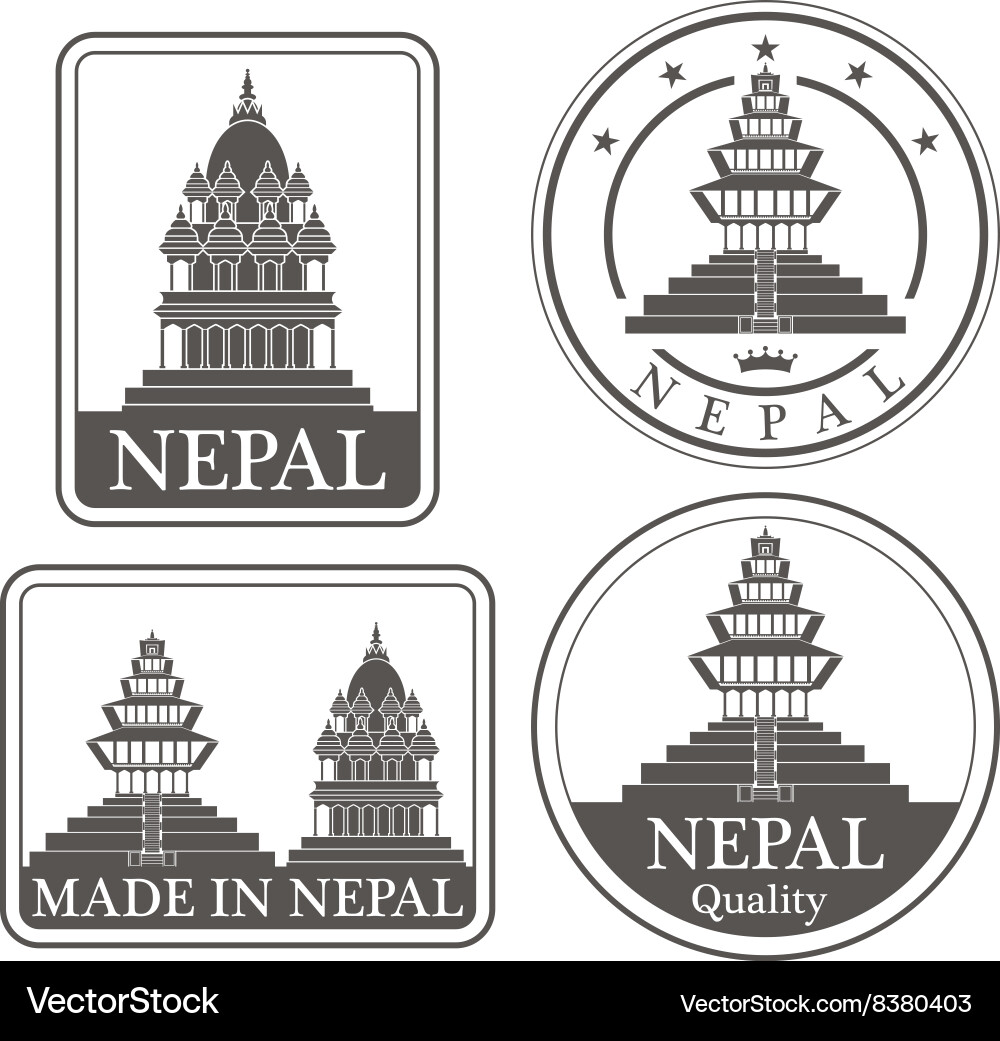 Nepal Royalty Free Vector Image - VectorStock