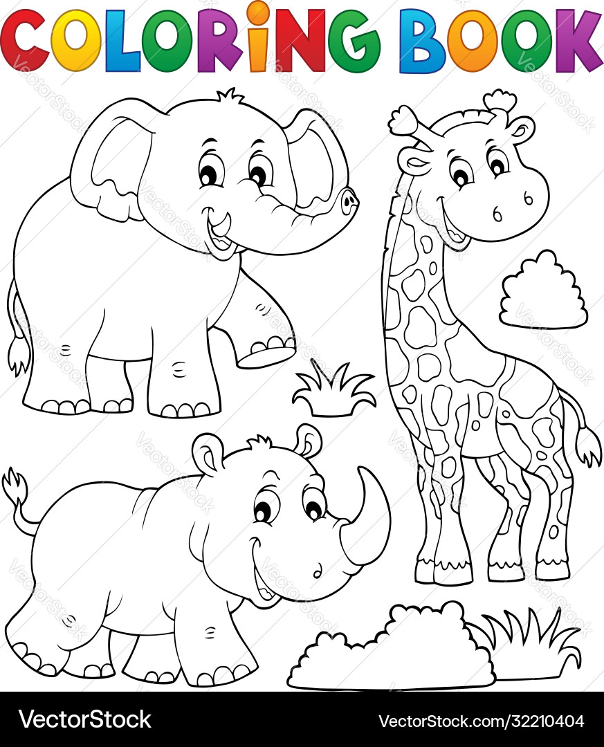 nature themed coloring book