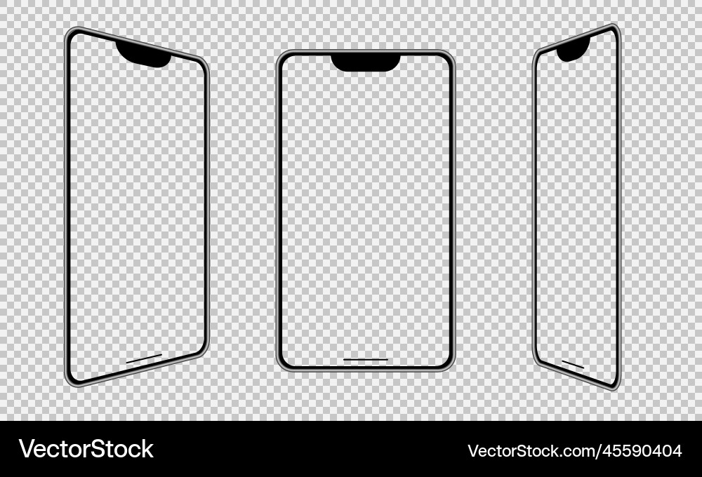 mobile frame vector png