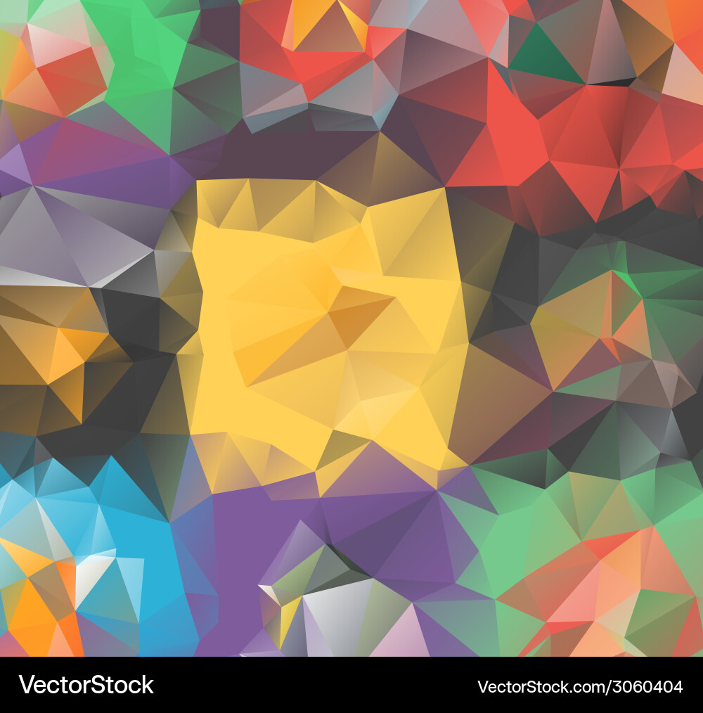Triangle background pattern of geometric shapes Vector Image