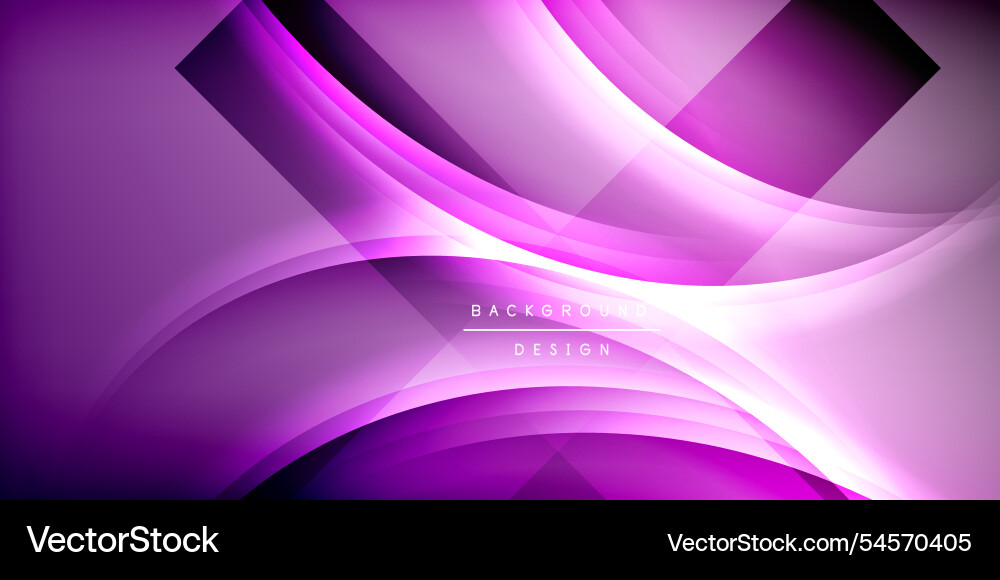 Expressive poster with shadow lines features Vector Image