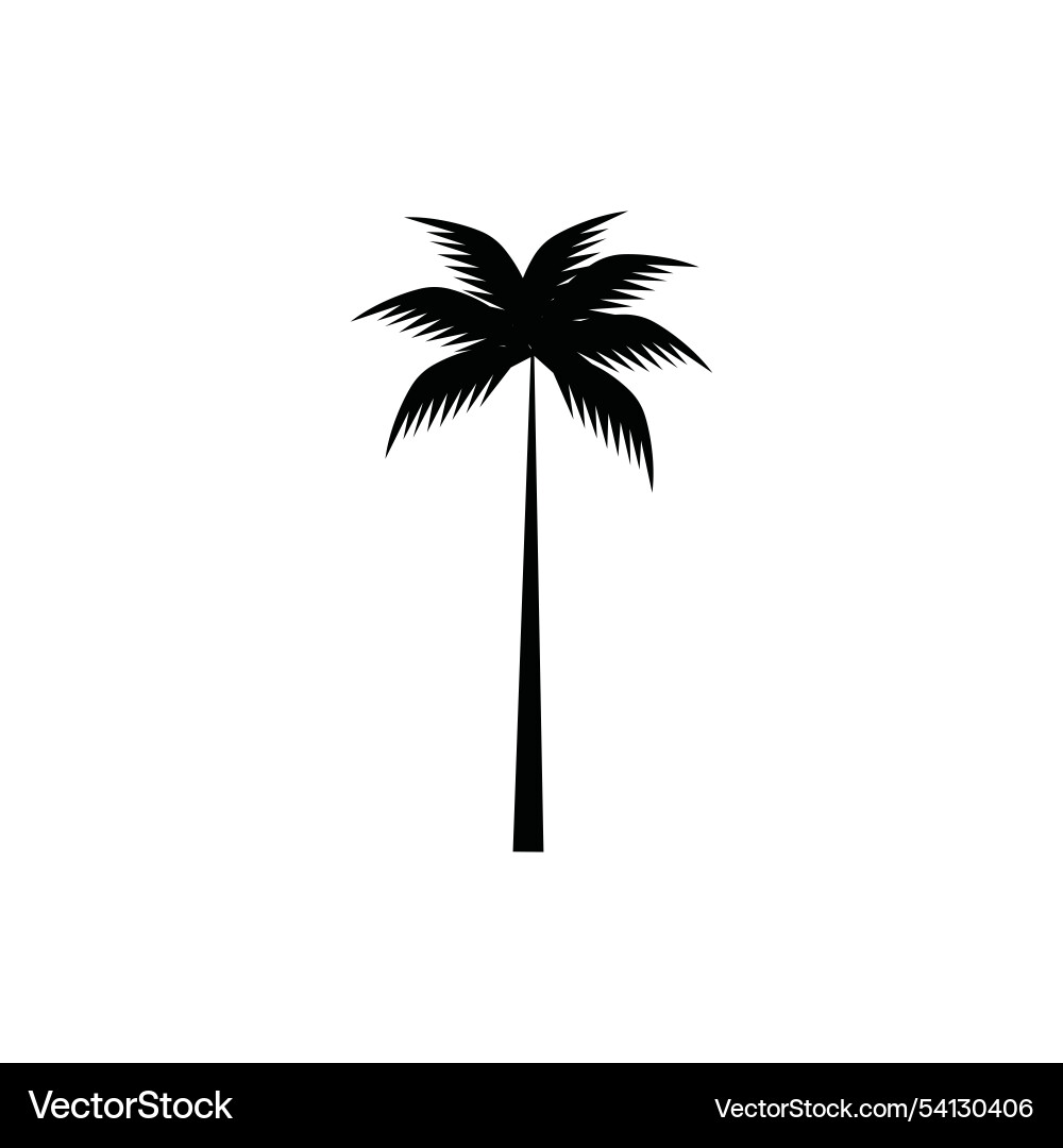 Coconut tree icon Royalty Free Vector Image - VectorStock