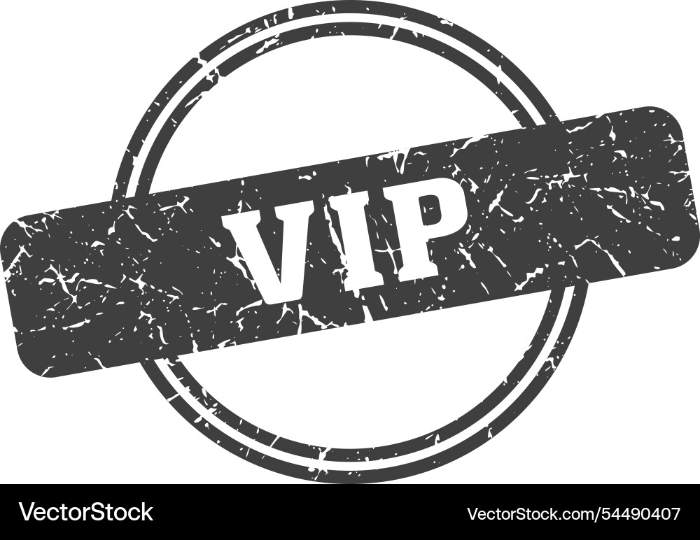 Vip stamp Royalty Free Vector Image - VectorStock
