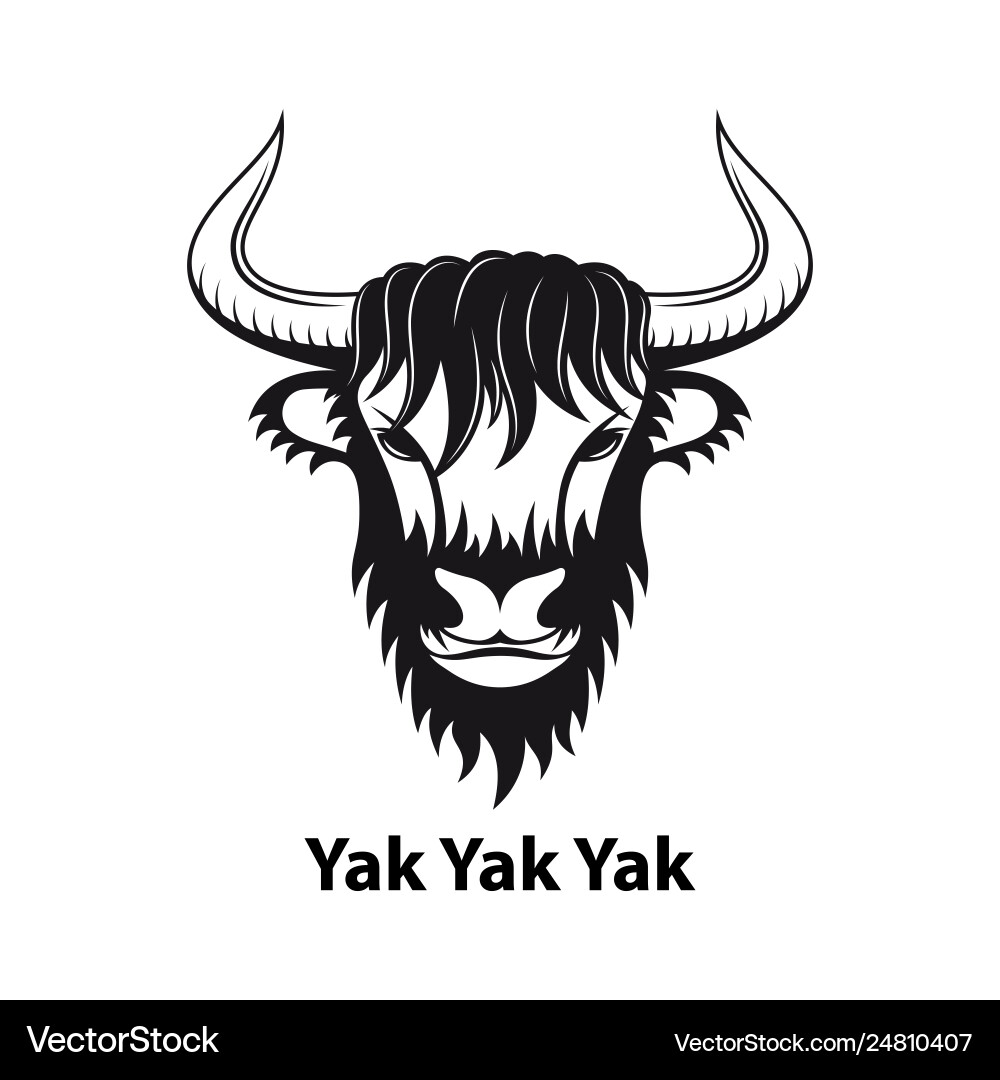 Yak Royalty Free Vector Image - VectorStock