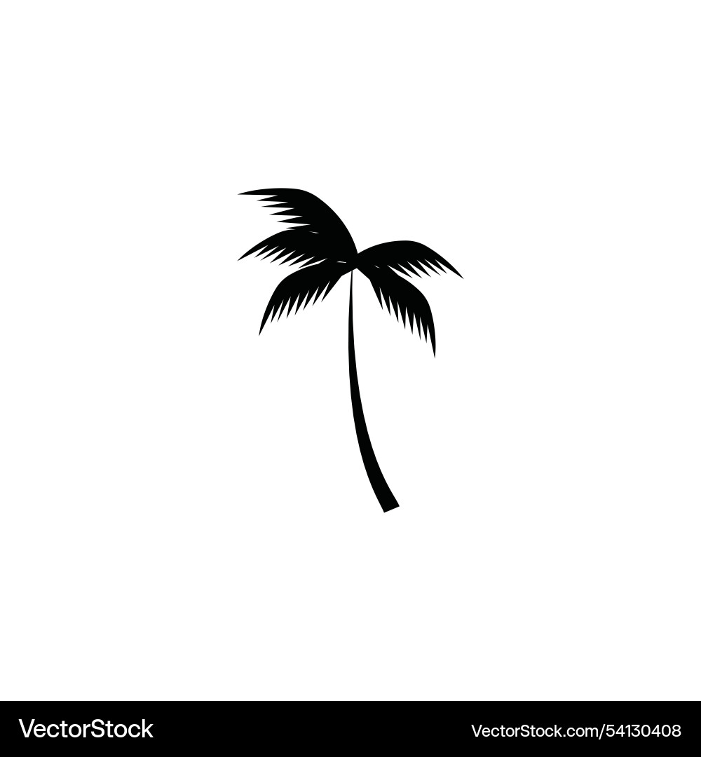 Coconut tree icon Royalty Free Vector Image - VectorStock