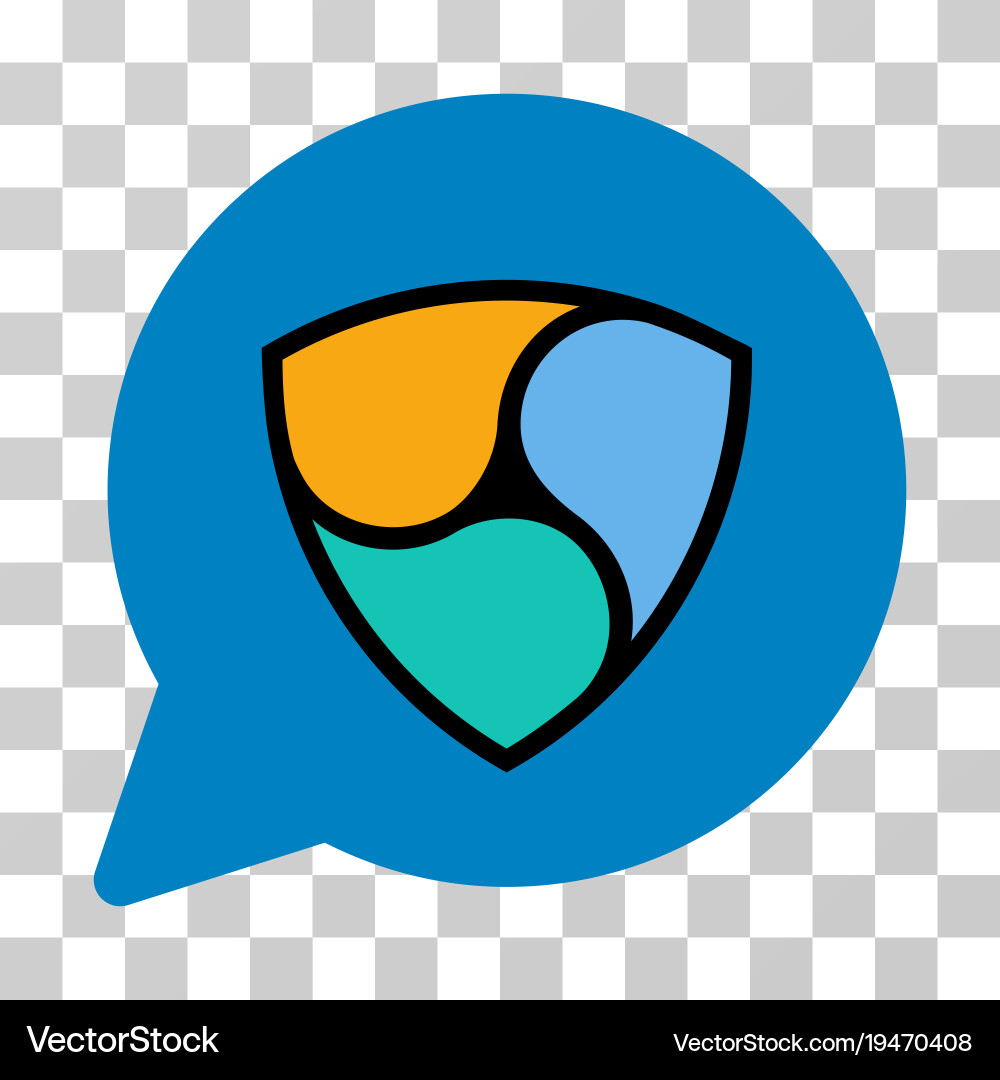 Nem message cloud icon Royalty Free Vector Image