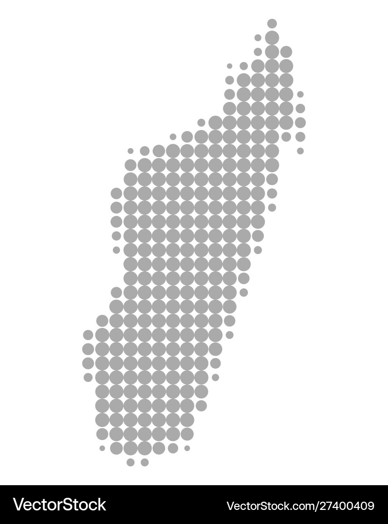Map madagascar Royalty Free Vector Image - VectorStock