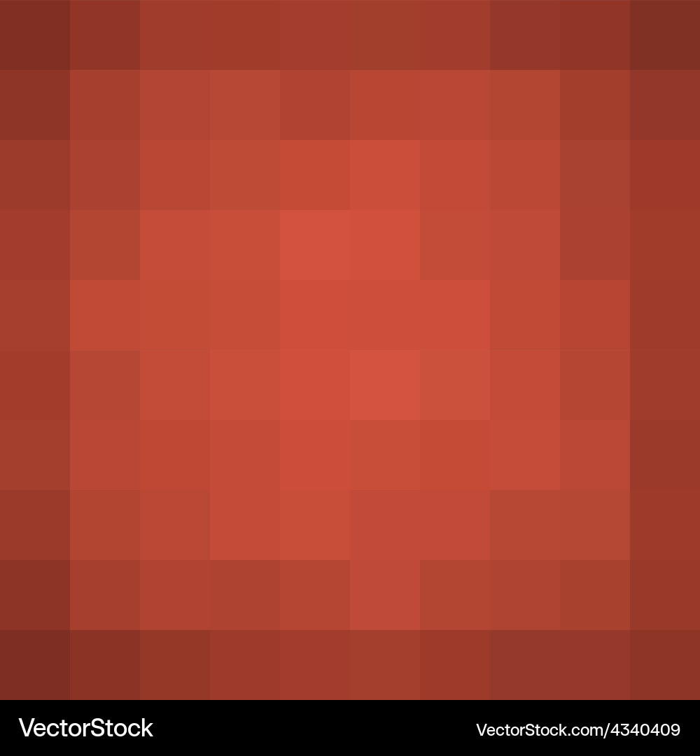 Pixel red light effect Royalty Free Vector Image