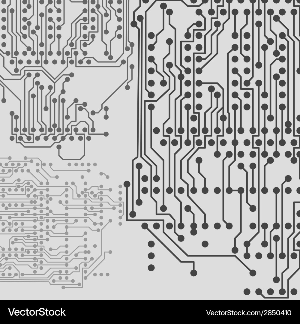 Mikrochip Hintergrundelektronik eps10 Lizenzfreier Vektor