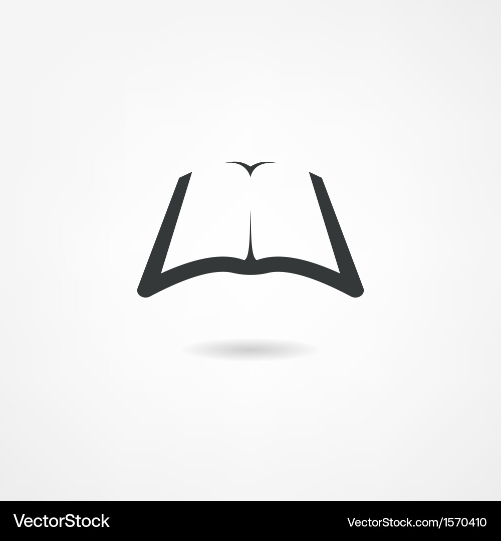 Simple Book Icon Royalty Free Vector Image - VectorStock