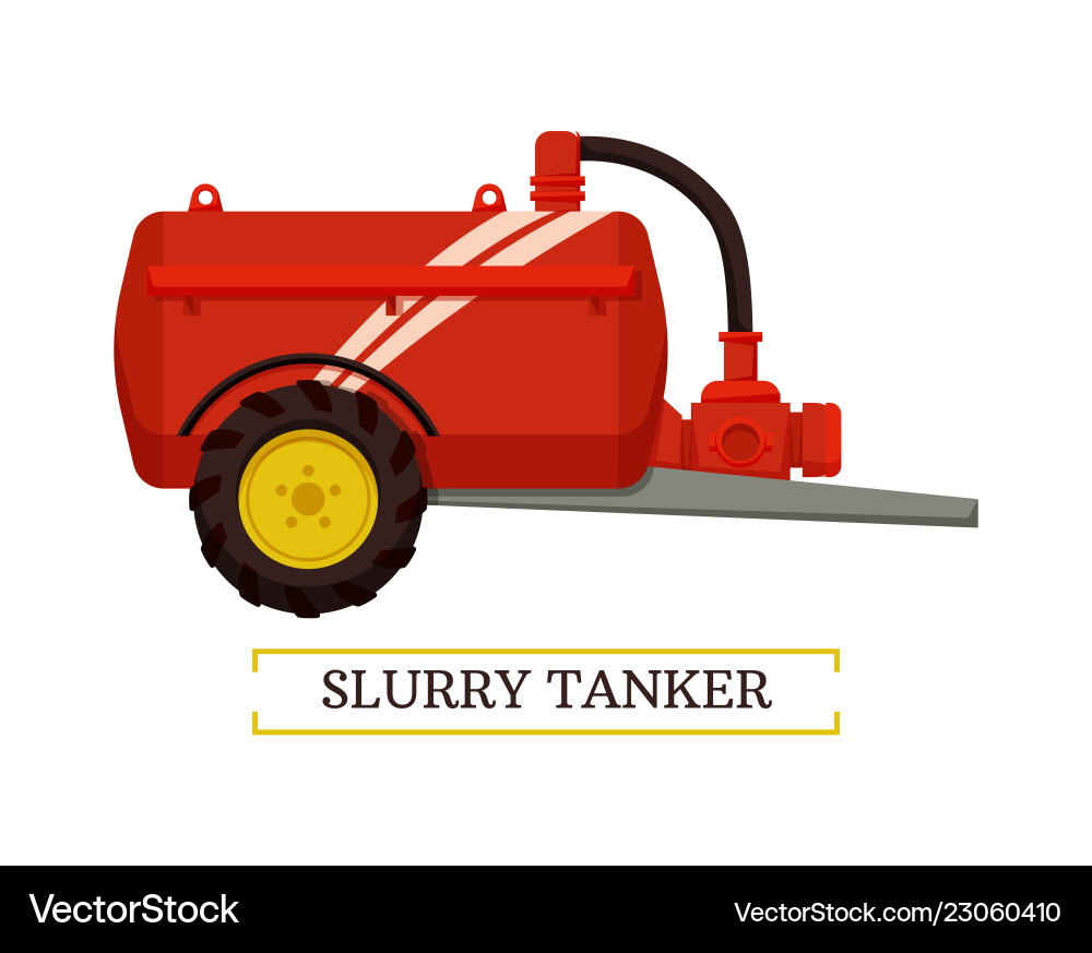 Slurry Tanker Vector Images (34)