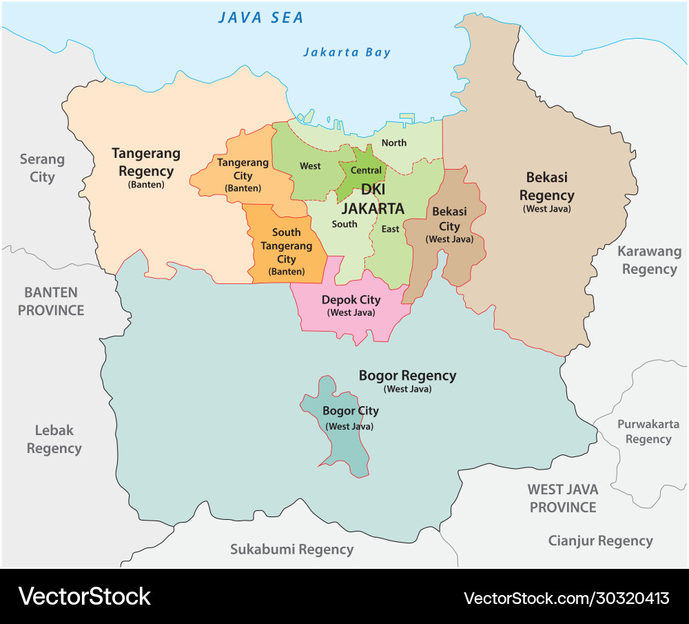 Central Java Map Vector Images (28)