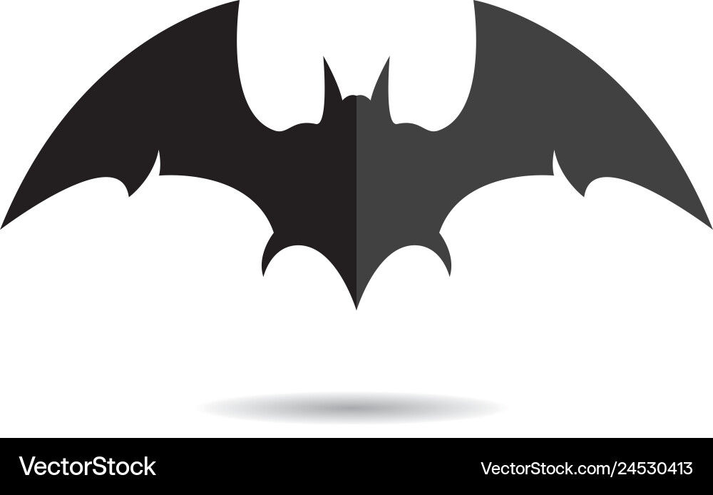 Bat logo template Royalty Free Vector Image - VectorStock