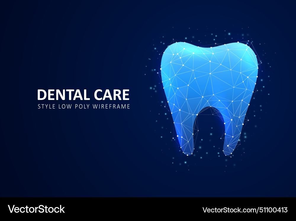 Dental care tooth Royalty Free Vector Image - VectorStock