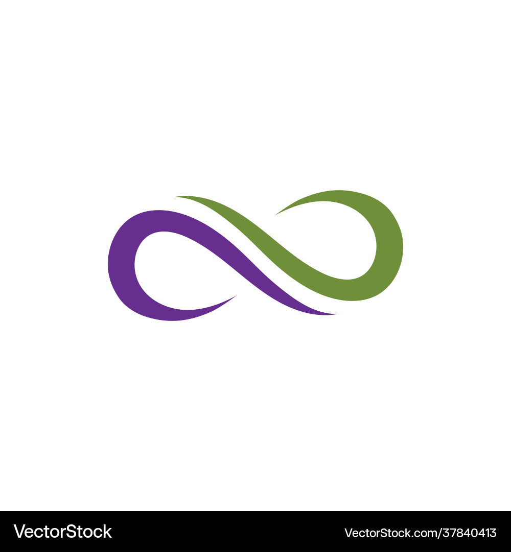 Infinity design Royalty Free Vector Image - VectorStock
