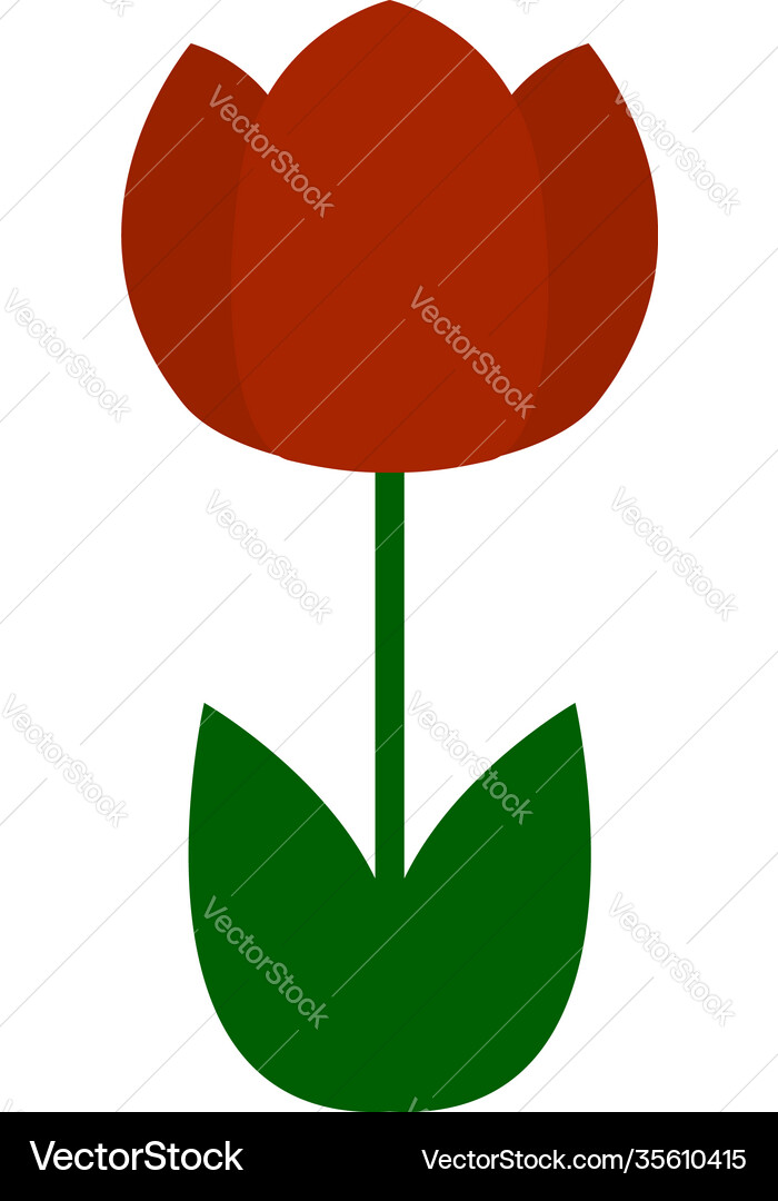 Spring flower icon Royalty Free Vector Image - VectorStock