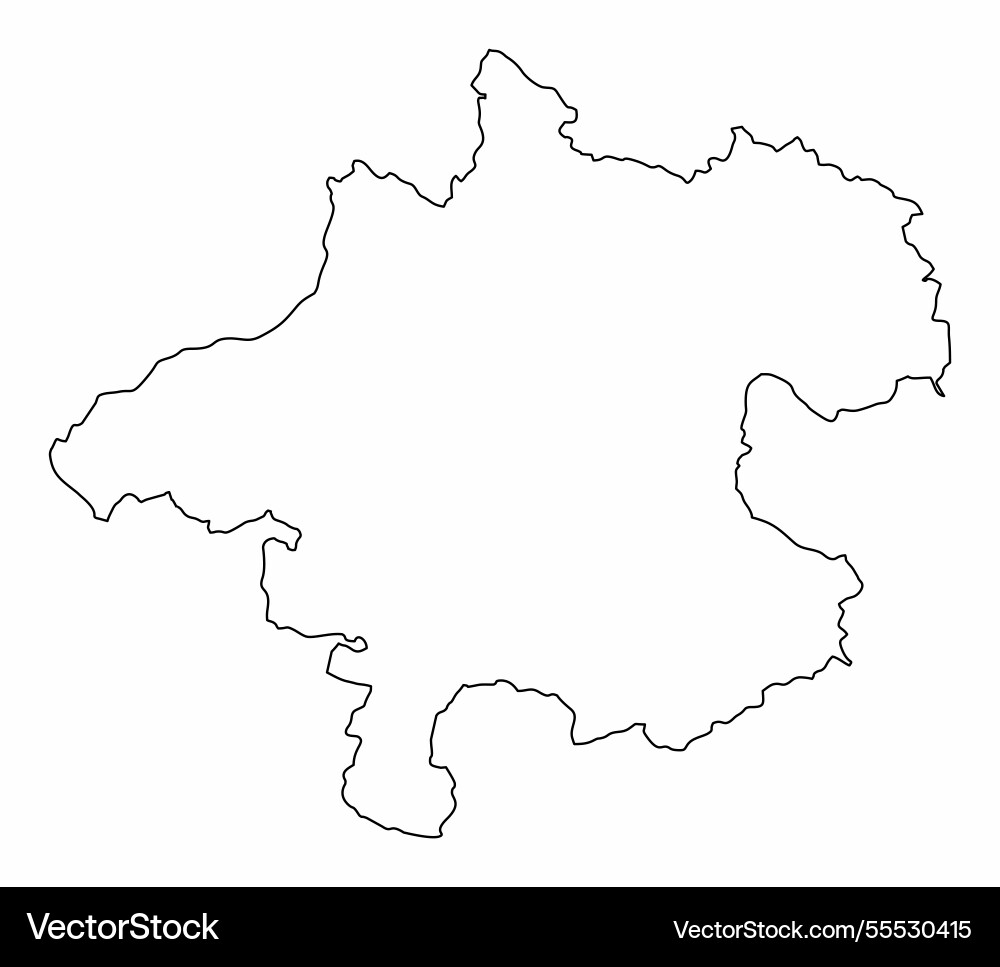 Vienna outline map Royalty Free Vector Image - VectorStock