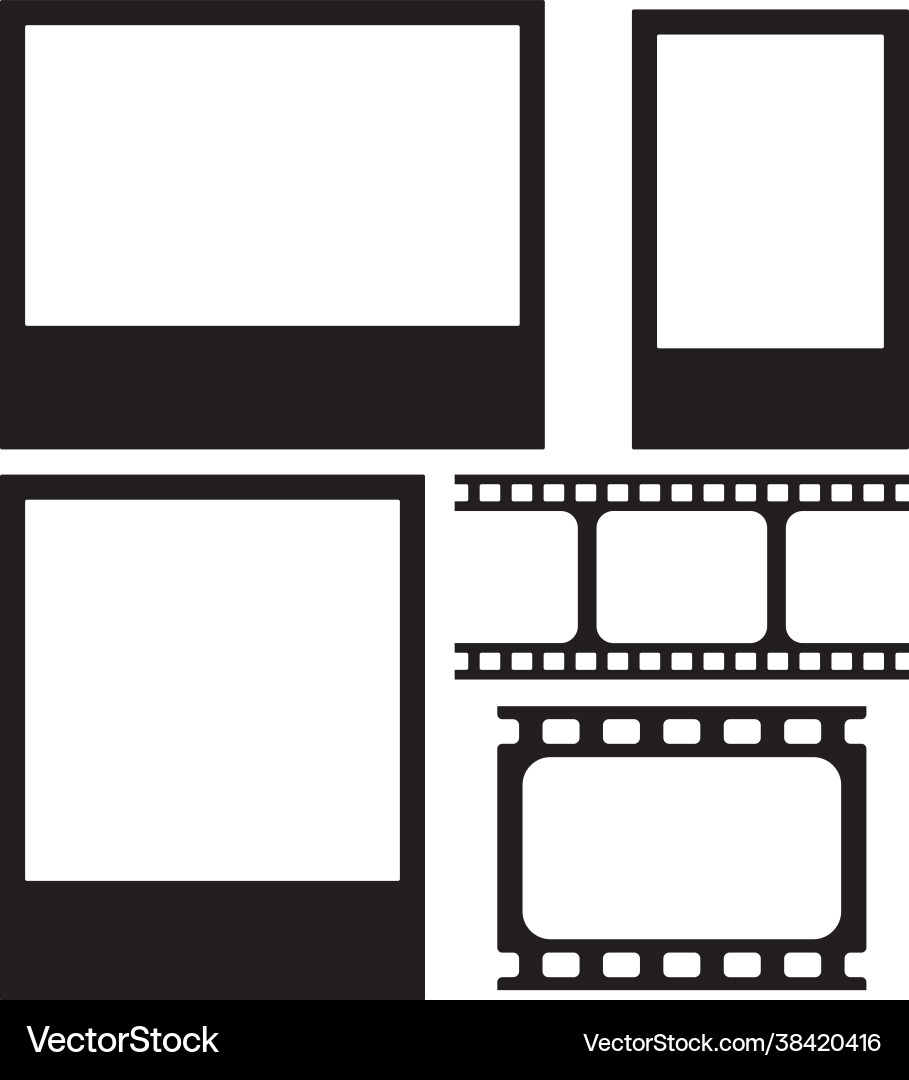 Photo frames Royalty Free Vector Image - VectorStock