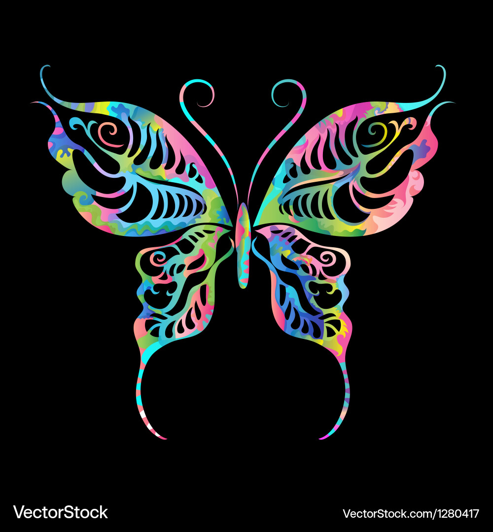 Butterfly Royalty Free Vector Image - VectorStock