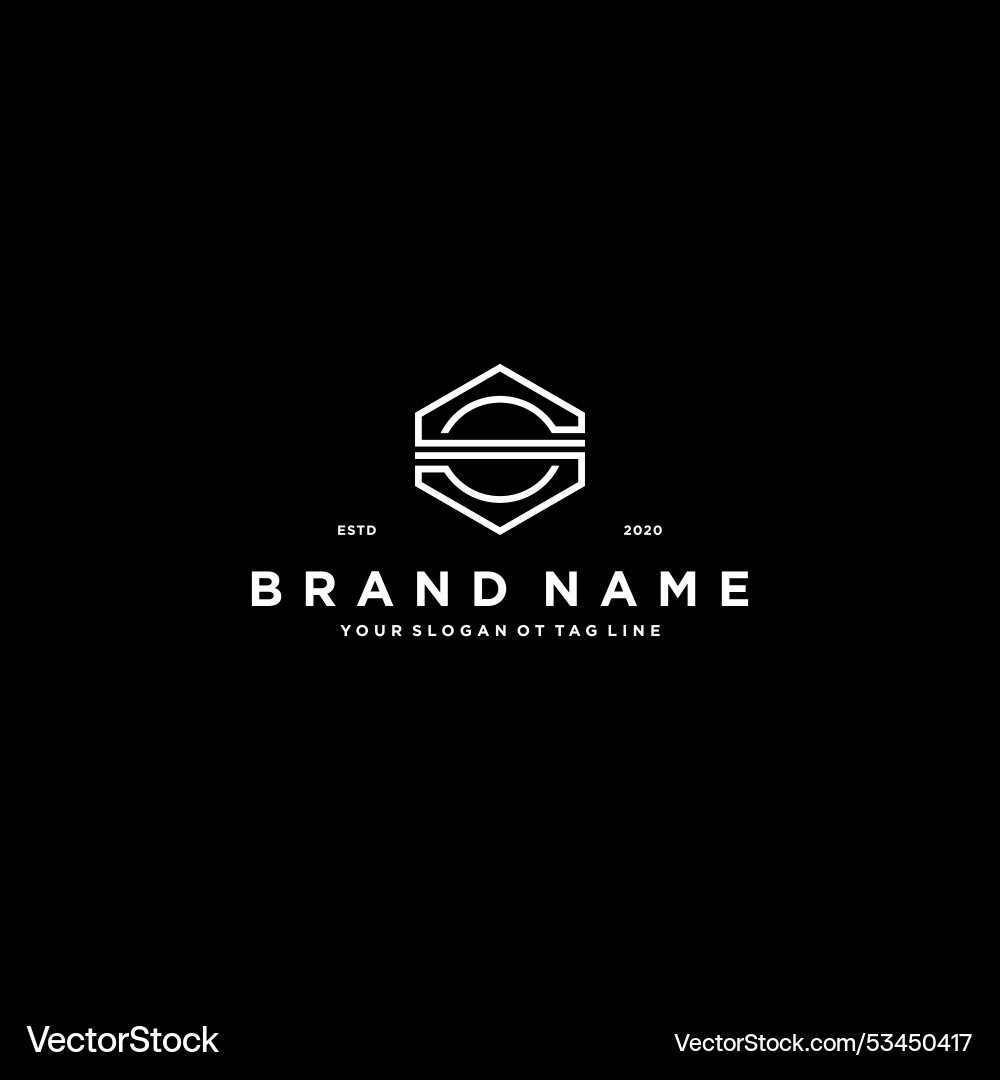 Letter s logo design creative Royalty Free Vector Image