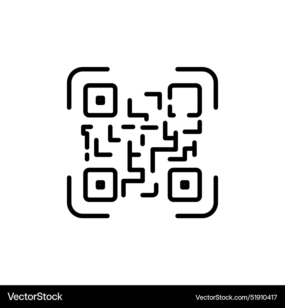 Qr code icon ideal for digital payments Royalty Free Vector